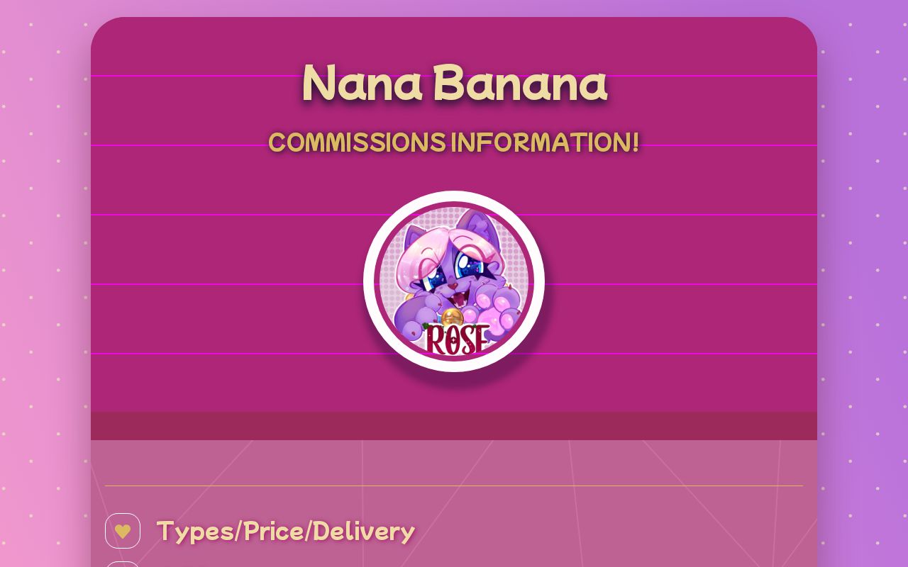 Nana Banana Commission Info
